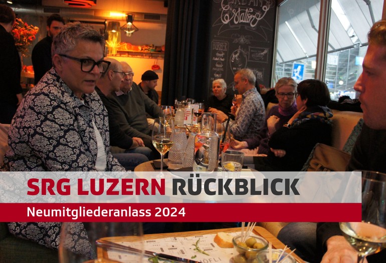 SRG Luzern heisst neue Mitglieder willkommen - Aktuelles | SRG Deutschschweiz