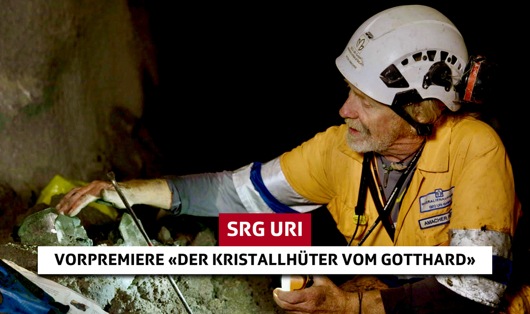 Mit der SRG Uri an die Vorpremiere von «Der Kristallhüter vom Gotthard» im Kino Leuzinger ...