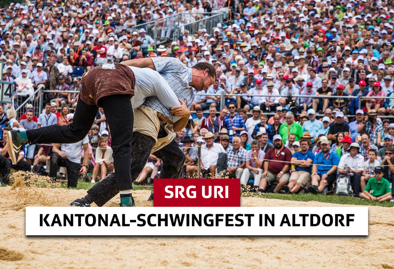 SRG Uri verlost Eintritt für das 100. Urner Kantonal-Schwingfest - Agenda | SRG Deutschschweiz